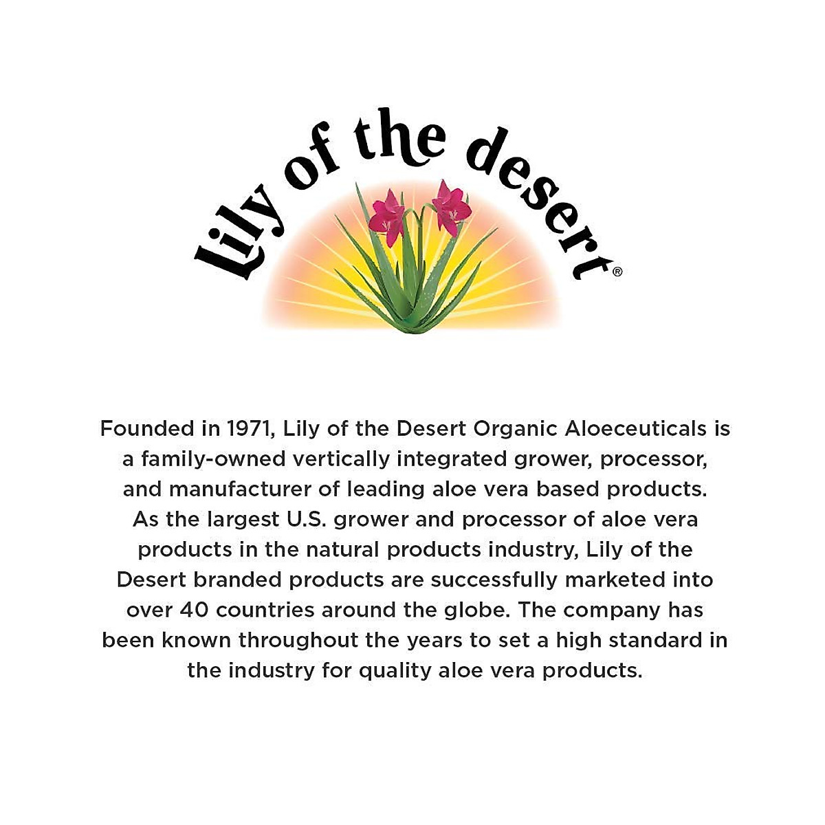 Lily Of The Desert Aloe Vera Juice Drink, Inner Fillet, Vegan Dietary & Immune Support, Gluten Free Liquid Digestive Aid, No Water Added, 16 Fl Oz