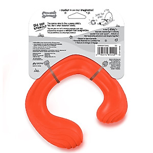Nylabone C-Shuu Interactive Dog Toy for Small Dogs – Lightweight Squishy Dog Chase Toy for Creative Play & Dog Exercise