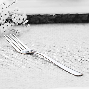 (Set of 72) Grosseto Dinner Forks, Heavy Weight 18 Stainless Steel 7 -Inch Table Forks for Restaurant/Catering, Commercial Quality Silverware Flatware Set