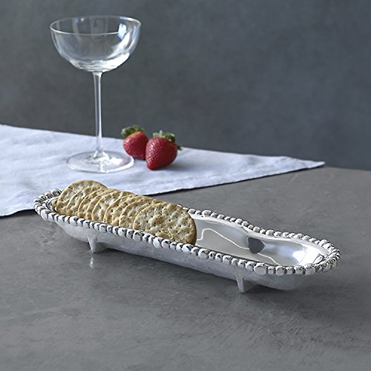 Beatriz Ball Tray Organic Pearl Cracker Tray