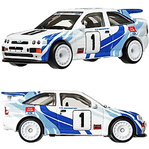 Hot Wheels Premium 2-Pack '93 Ford Escort RS Cosworth / '87 Ford Sierra Cosworth Mini Car HRR73 (3 Years Old and Up)