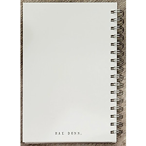 Rae Dunn Large Letter Travel. Spiral Notebook (160 lined pages)