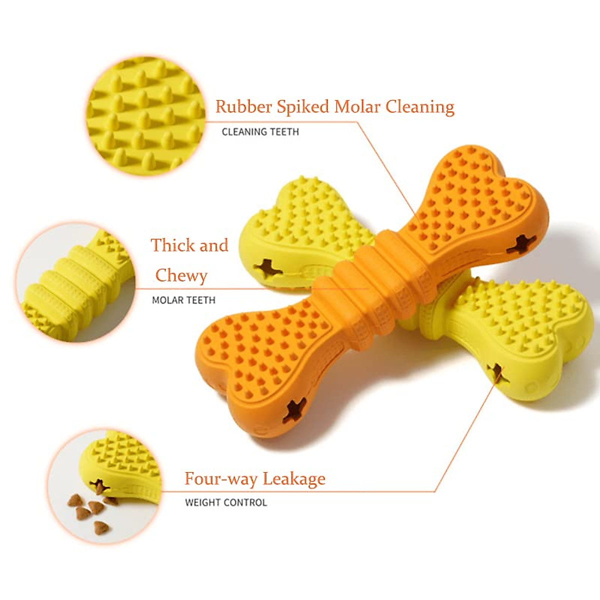 HMTRADE Dog Chew Toys,Dog Toothbrush Care Cleaning Stick,Dog Toothbrush Chew Toy Stick for Dog Dental Care- Safe,Teeth Cleaning Chewing Bones for Large/Medium/Small Dogs Puppy (Random Color)