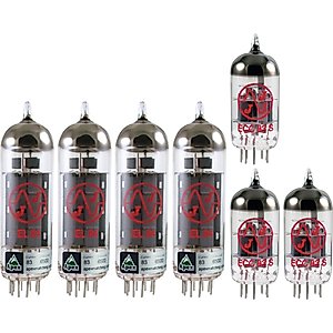 Vox AC30 Standard Tube Set, JJ Tubes (x4 EL84, x3 12AX7), Apex Matched