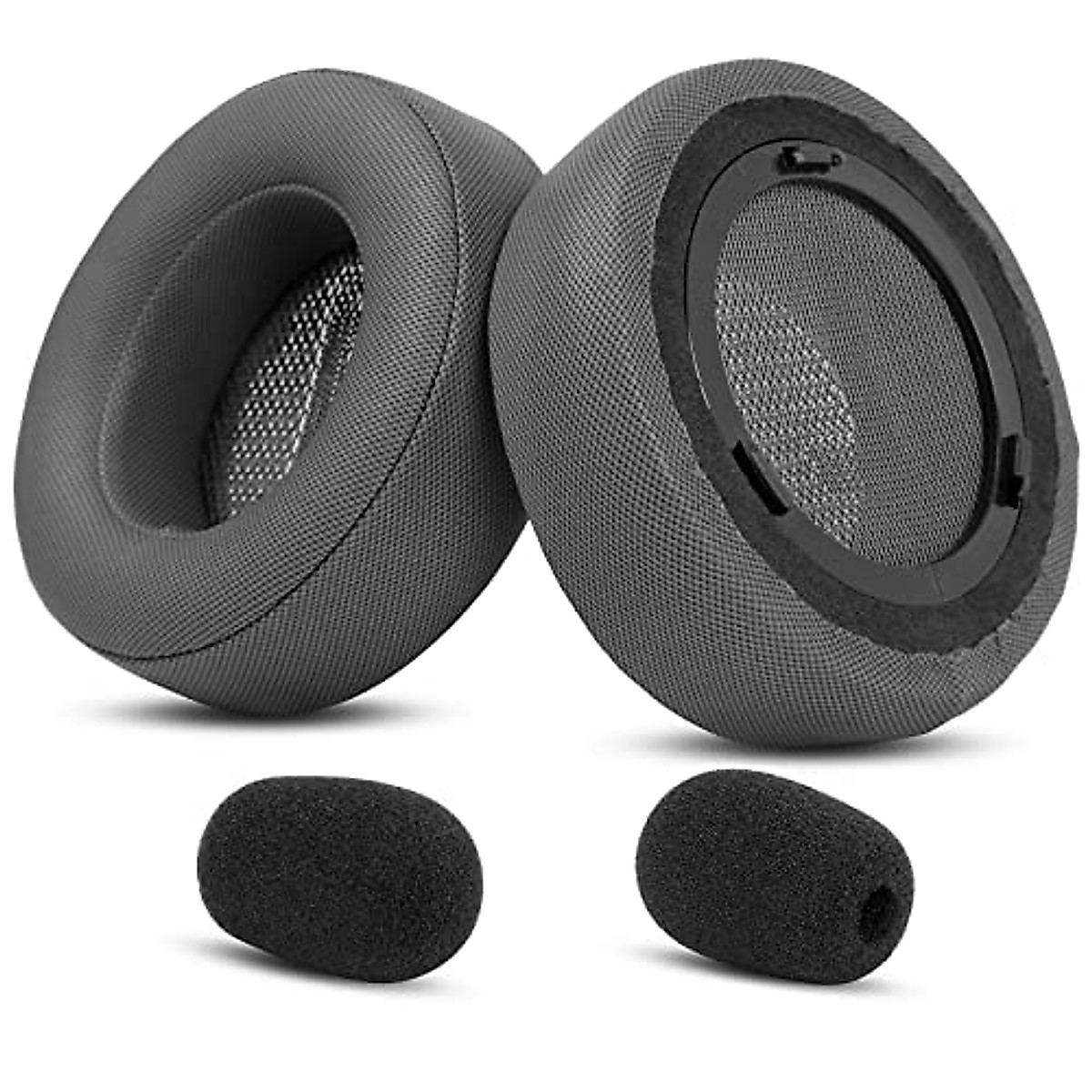 YunYiYi Virtuoso XT Ear Pads Replacement Cushion Compatible with Corsair Virtuoso RGB Wireless SE/Virtuoso XT Gaming Headset Earpads Thicker (Dark Gray)