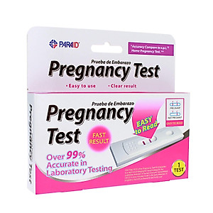 Paraid Home Pregnancy Test Kit Clear Fast Results 3 Pack