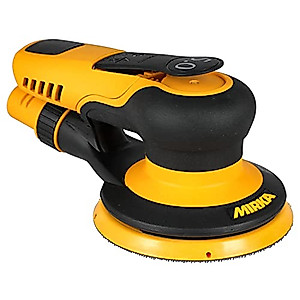 Mirka PROS Pneumatic Random Orbital Sander / 5 inch / 5mm Orbit/Dust-Free Sanding/MRP-550NV
