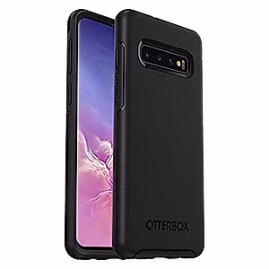 OTTERBOX SYMMETRY SERIES Case for Galaxy S10 - Retail Packaging - BLACK