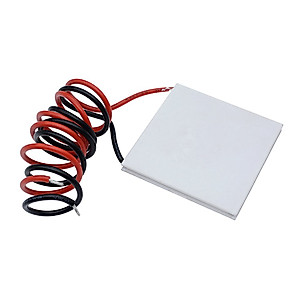 Peltier Module TEC1-12706,Aideepen 12V 6A 60W Heatsink Thermoelectric Cooler Cooling Peltier Plate Module Peltier Cooler 40x40MM 5PCS Compatible with Peltier Fan/Cold Plate