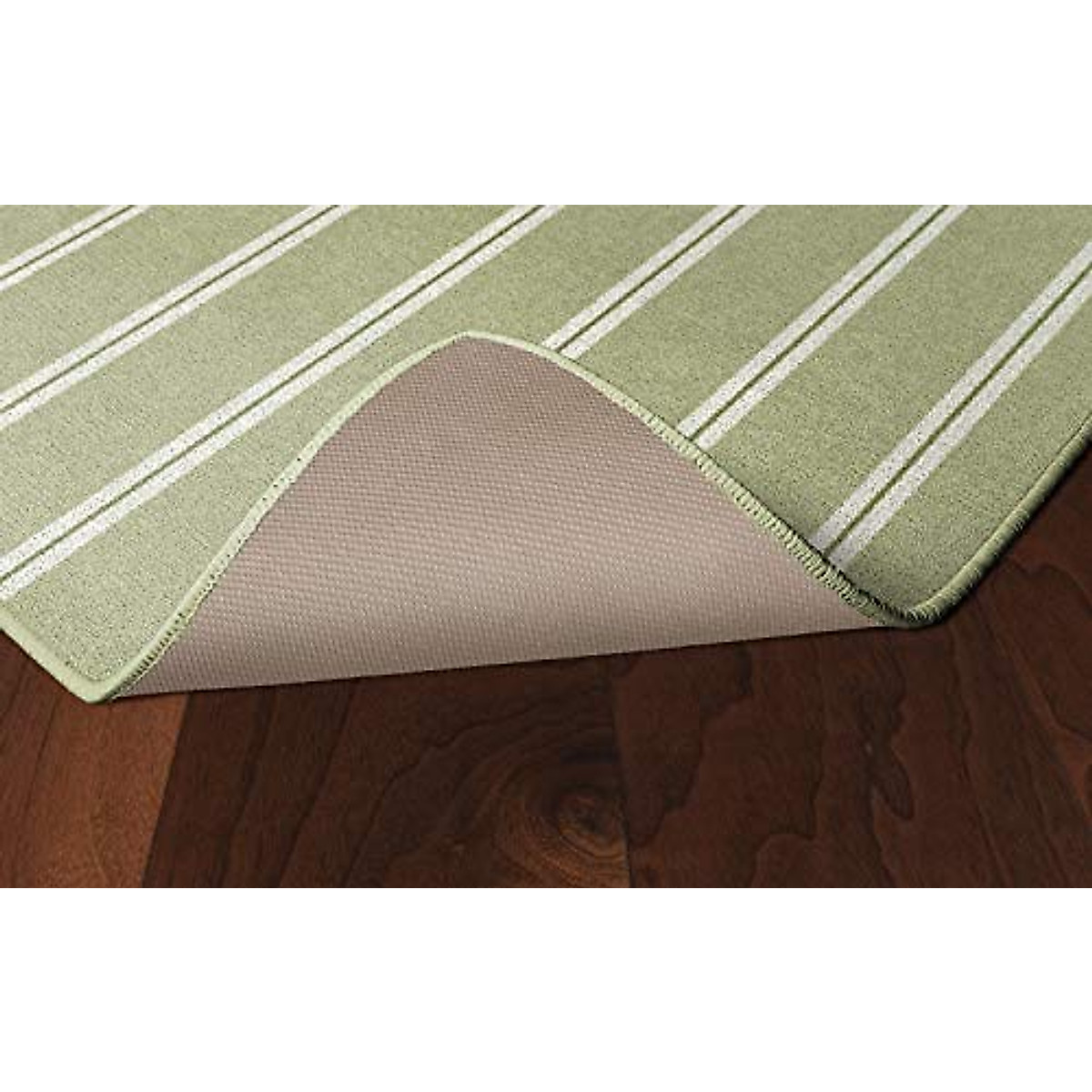Brumlow Mills Vertical Stripes Traditional Print Pattern Indoor Area Rug, Perfect for Living Room Decor, Dining, Kitchen Rugs, Bedroom or Entryway Rug, 2'6" x 3'10", Green
