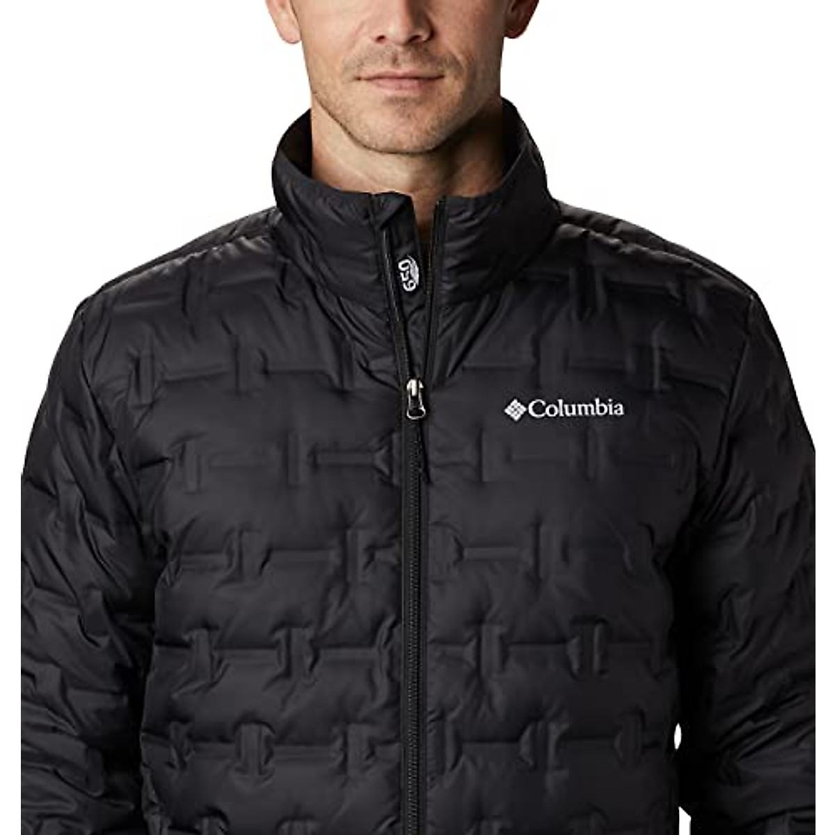 Columbia Men's Delta Ridge Down Jacket, Black, Medium