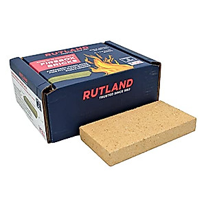 Rutland Products Fire Brick, 6 Count, Pack of 1