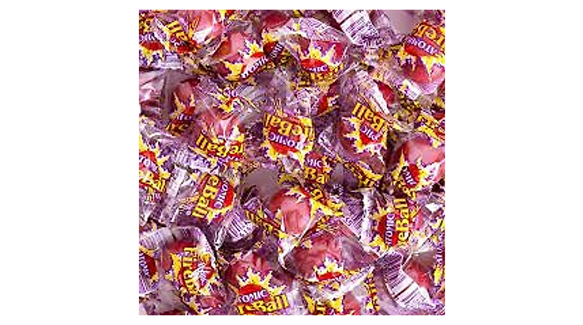 Atomic Fireballs - Hot Cinnamon Candy Bulk 1 LB | Spicy & Fiery