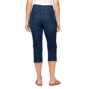 Gloria Vanderbilt Women's Amanda Capri Jean, Madison-Rivets
