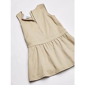 The Children's Place girls Uniform Jumper Dress, Sandy, 5T US