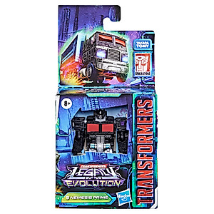 Transformers Toys Legacy Evolution Core Nemesis Prime Toy, 3.5-inch, Action Figure for Boys and Girls Ages 8 and Up