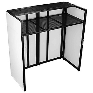 Odyssey DJBOOTHM46 Media DJ Booth with 46-Inch Flat Screen Monitor Mount