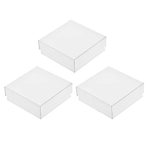 uxcell Centrifuge Tube Freezer Storage Box 100 Places Waterproof Cardboard Cryogenic Holder Rack for 1.5/1.8/2ml Microcentrifuge Tubes, Vials, Samples 3Pcs