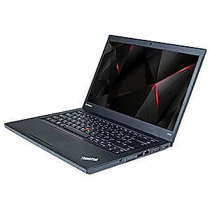 Lenovo ThinkPad T440 Business Laptop, 14in Lightweight Notebook, Dual Core Intel Core i5-4300, 1.90GHz, 8GB RAM, 256GB SSD, Windows 10 Professional (Renewed)