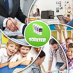 ToBeter Remanufactured 728 XL(Each 300ml) Ink Cartridge Replacement for HP 728 F9J68A F9K17A F9K16A F9K15A, for HP DesignJet T730 (F9A29E) T830 MFP(F9A30A/F9A28A/F9A28D/F9A30D) Printer - 4 Pack