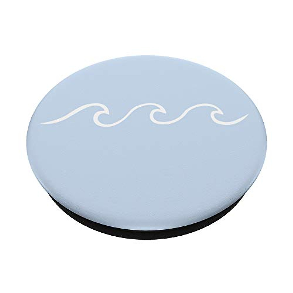Aesthetically pleasing beach Japanese wave minimalist surf PopSockets Swappable PopGrip