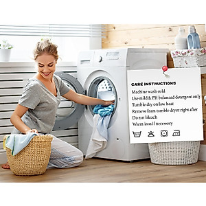 HOMTEC Pillow Cases, Standard Queen Size Cotton Percale Weave Pillowcases, Pre-Shrunk Breathable and Hypoallergenic Pillowcases, Set of 2 (2 Piece Standard/Queen 20 Inch x 30 Inch, White)