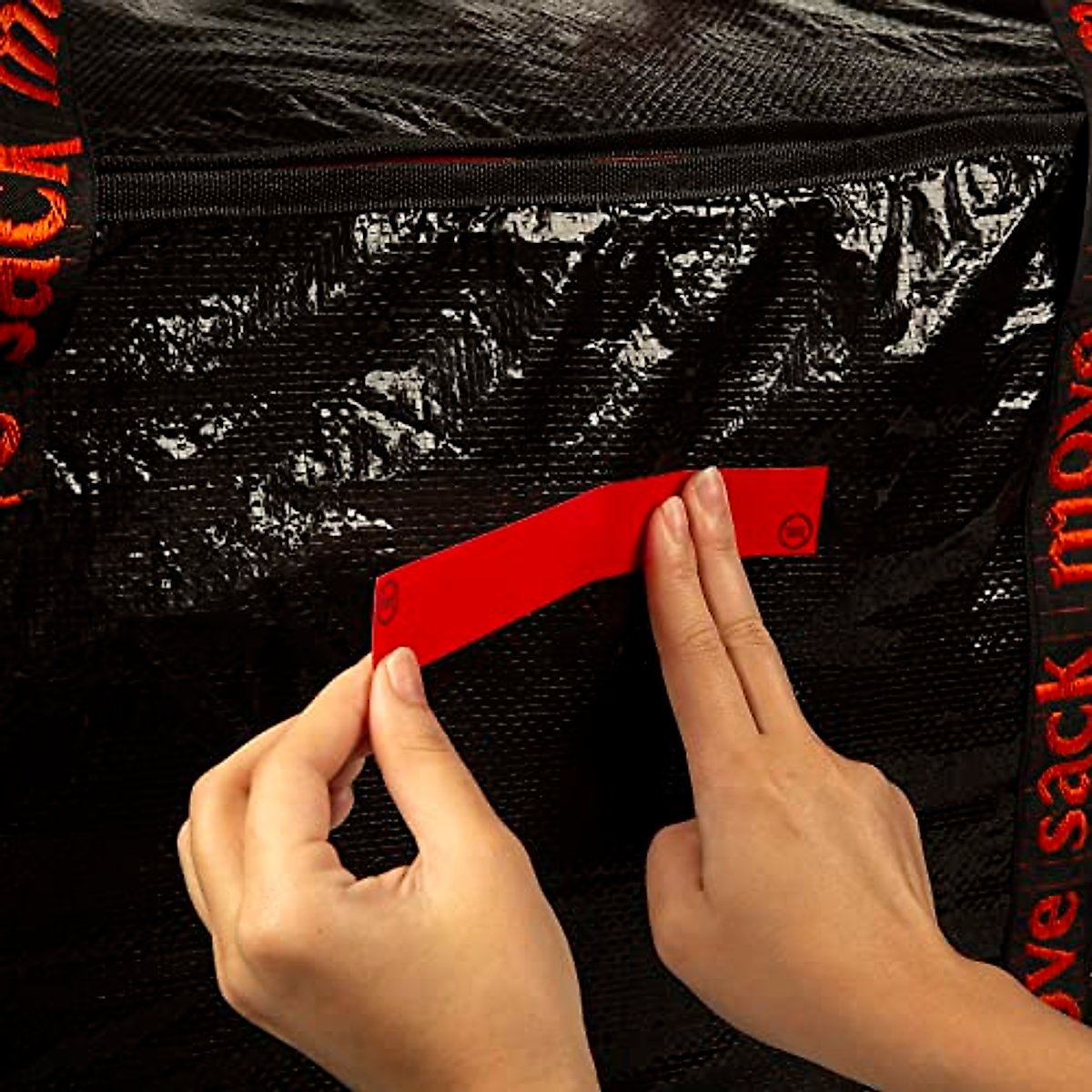 Moving Starter Kit - Great for storage or vehicle trunk too! Easy to open, Easy to Use, fits great in truck or car. Kit includes moving bag and labels. Perfect size for closets also!