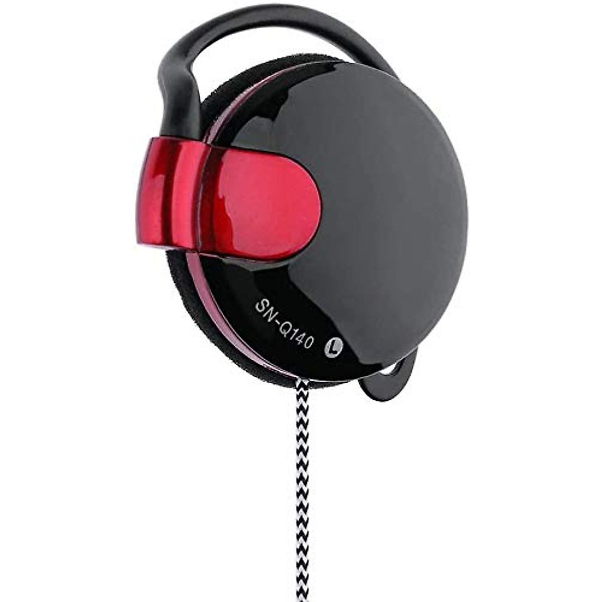 Raxinbang Headset Computer Universal Earphones with Earphones, Running Sports Music Bass Bass Earphones, 3.5mm Wired Gaming Earphones, Earmuffs Music Earphones