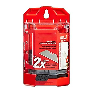 Fits for Milwaukee 48-22-1953 50 pc Drywall Utility Blades w/Dispenser