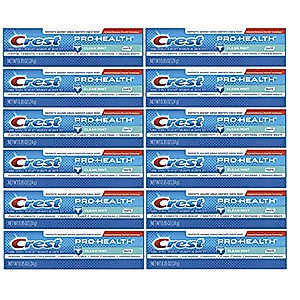 Crest Toothpaste, Pro Health Clean Mint Paste, Travel Size (0.85 oz) - Pack of 12