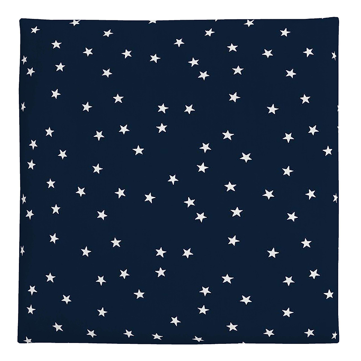 Carter's Navy w/White Stars Crib Sheet