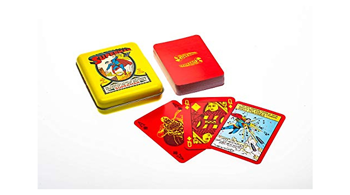 Superman Retro Playing Cards - Perfect Gift for Fans