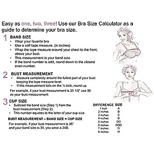 Bali Women's Lace and Smooth Underwire Bra, Rosewood, 36C