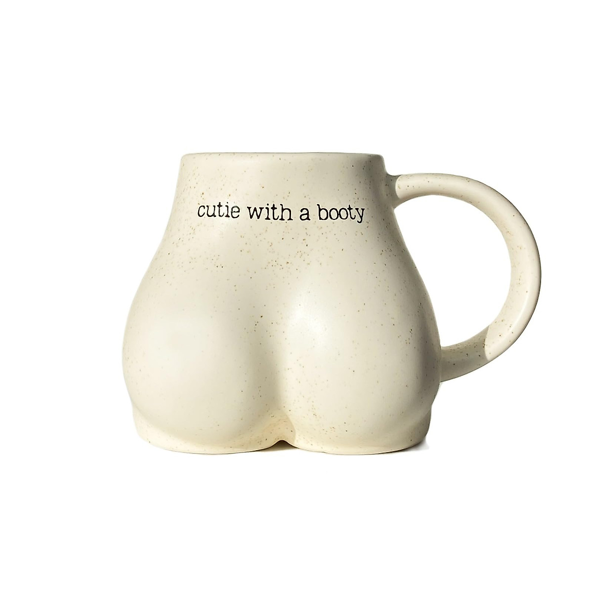 Butt Funny Coffee Mug for Women, Cute Novelty Gifts Butt Shaped 3d Cup, Cute Mugs for Women Booty Mug, Female Body Mug Vase, Nice Butt Cute Mugs Gift, Funny Mugs for Friends 12oz (Cream)