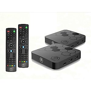 Package of 2 - BuzzTV XR4500 - Android 9 4K Ultra HD - 2GB Ram 16GB Storage Pack of 2