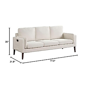 LifeStyle Solutions Sofa, Cream