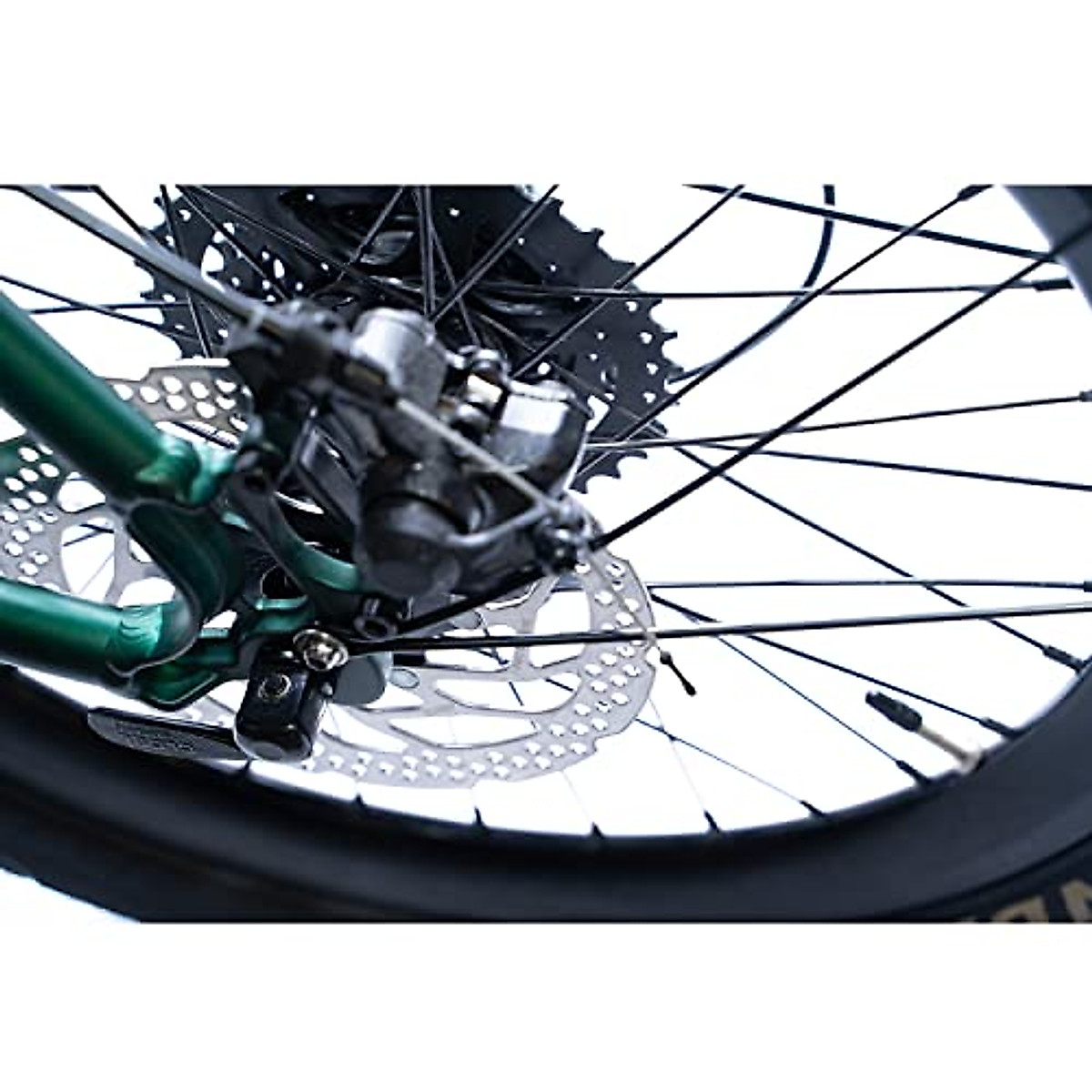 RITEWAY Bicycle Fender, Double Stay Cloth Bike Full Fender, Mud Flap, Front and Rear Set, for 20 Inches (ETRTO406/451), Width 2.4 inches (60 mm), Gloss Black