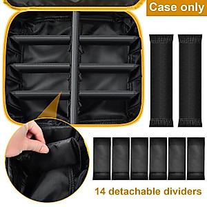 Steadtep Large Battery Storage Bag for DEWALT/for Milwaukee 20v/ 18v/ 12v Battery &Charger, Tool Batteries Carrying Case Cover for 20V 60V 2.0/3.0/4.0/5.0/6.0/9.0-Ah Battery - Double Layer (Box Only)