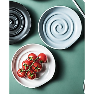 LYEOBOH Spoon Rest for Stove Top, 5 Inch Ceramic Spoon Rest, Spoon Holder for Kitchen Counter, Coffee Spoon Rest Utensil Rest for Spatulas, Spoons, Tongs, Ladles, Kitchen Decor, Cream White