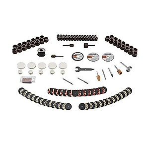 Dremel 4000-2/30 Rotary Tool Kit with 160-Piece All-Purpose Rotary Accessory Bundle and Flex-Shaft Attachment (3 Items)