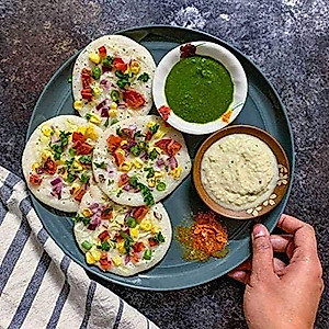 Shoppee Non-Stick Pan for min Pancakes and Uttapam. Makes 4 pancakes in a go.