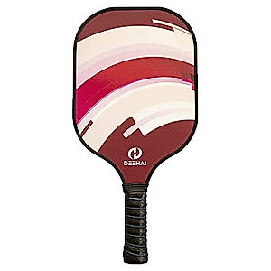 DeeHai Pickleball Paddles Pickleball Set Pickleball Rackets, Quiet Pickleball Raquette Set of 4 with 1 Portable Pickleball Bag, 4 Pickleball Balls & 4 Grip Tapes, Polypropylene Honeycomb Core