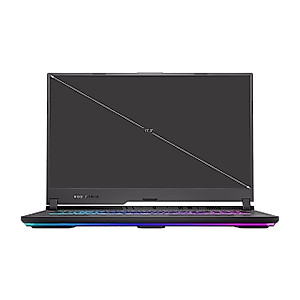 ASUS ROG Strix G17 Gaming Laptop, 17.3" 144 Hz FHD IPS, NVIDIA GeForce RTX 3060 GPU(130W), AMD Ryzen 9 5900HX Processor, 64 GB DDR4, 1TB PCIe NVMe SSD, RGB Keyboard, Windows 10, Tikbot HDMI Cable
