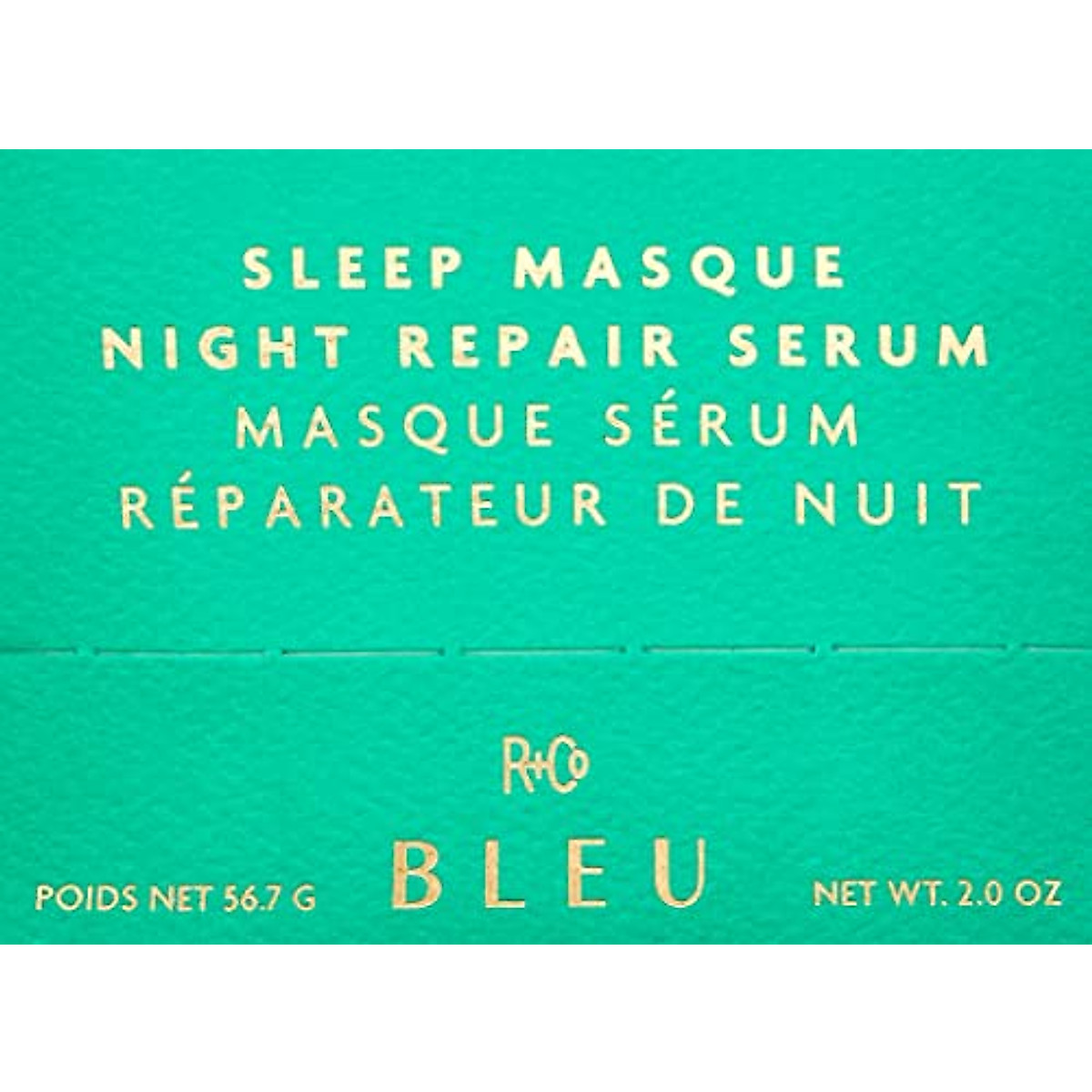 R+Co BLEU Sleep Masque Night Repair Serum | Overnight Hair Repair + Nourishes + Revatilizes | Vegan, Sustainable + Cruelty-Free | 2 Oz