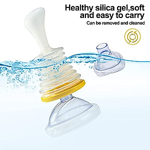 Ansenfun Choking Rescue Device Asphyxiation Rescue Equipment Adult and Child Family kit, Portable First aid kit, First aid Asphyxia Equipment (Yellow)