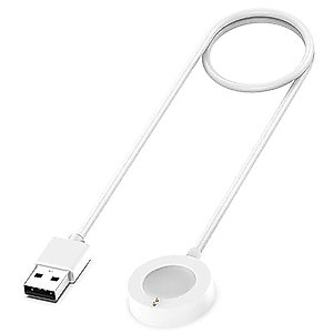Charger for Fossil Gen 6 / Gen 5 / Gen 4 / Sport, for Michael Kors Gen 6 / Gen 5E / Gen 5 / Gen 4 Smartwatch Magnetic Charging Cable (1, White)