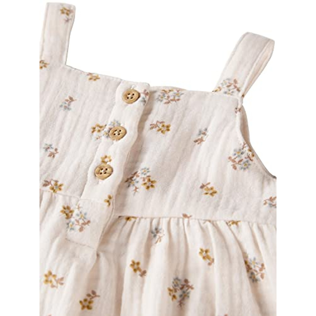 little planet by carter's Baby Girl's Organic Cotton Dress, Spring Bloom, 18 Months