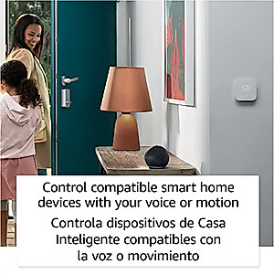 Echo Dot (5th Gen, 2022 release) | International Version with US Power Adaptor | Smart speaker with Alexa | Charcoal