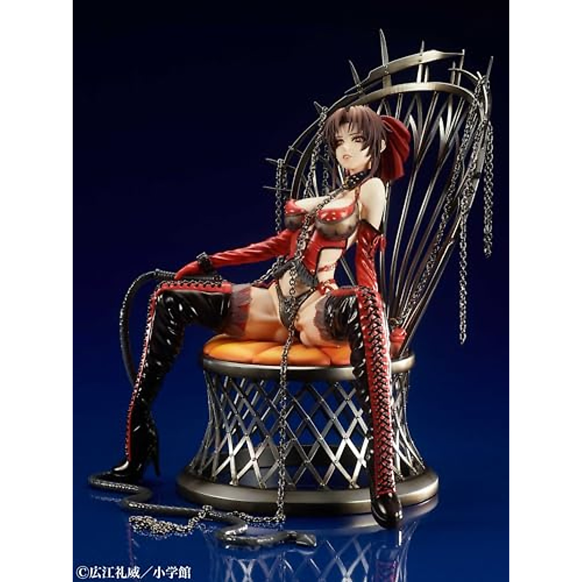 MediCos Black Lagoon: Revy (20th Anniversary Ver.) 1:7 Scale PVC Figure,Multicolor