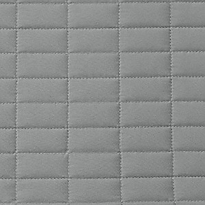 Comfort Spaces Daybed Cover - Luxe Double Sided-Quilting, All Season Cozy Bedding with Bedskirt, Matching Shams, Kienna Grey 75"x39" 5 Piece,100% Microfiber